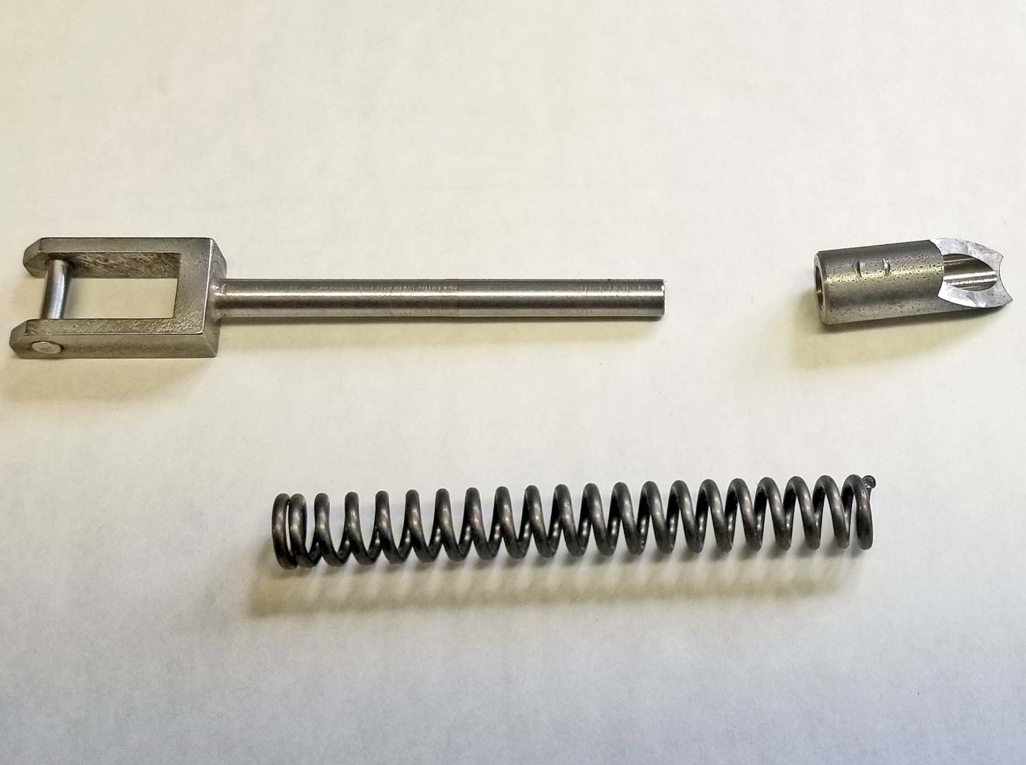 Mainspring plunger, coil spring and seat for Stevens 1915 Favorite – CPA