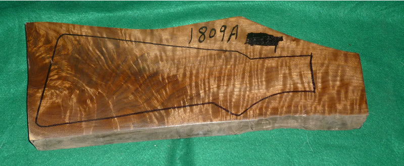 Buttstock blank #W1809 – CPA